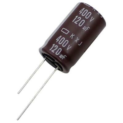 120uF Elektrolytische condensatoren radiaal